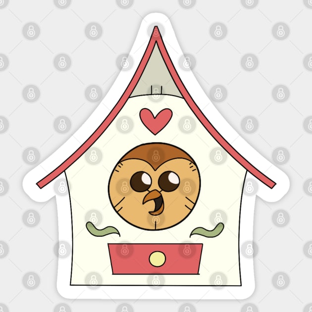 Hooty The Owl House Sticker Hooty Sticker Teepublic